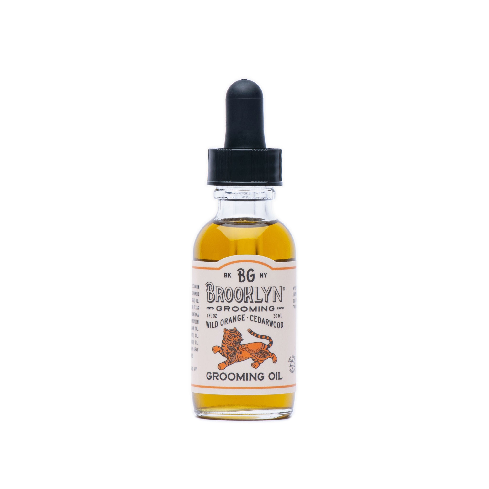 Wild orange and Cedar wood grooming oil – Brooklyn Grooming