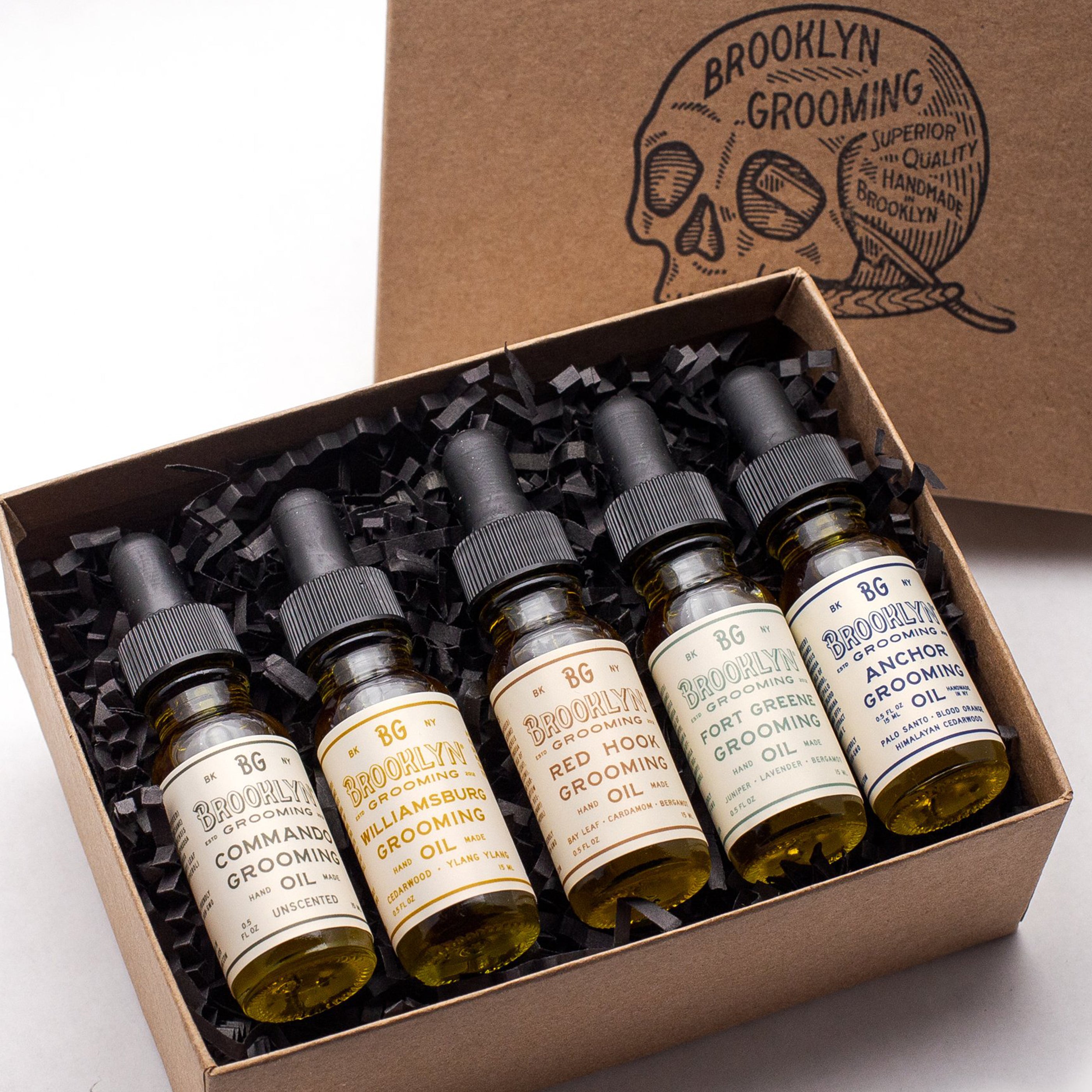 Grooming Oil sampler kit – Brooklyn Grooming